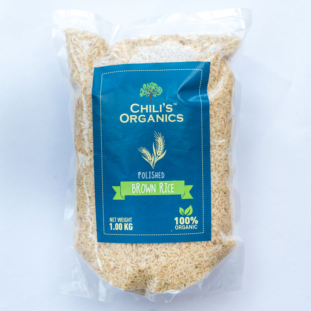 Brown Rice (Polished) | Chili's Organics